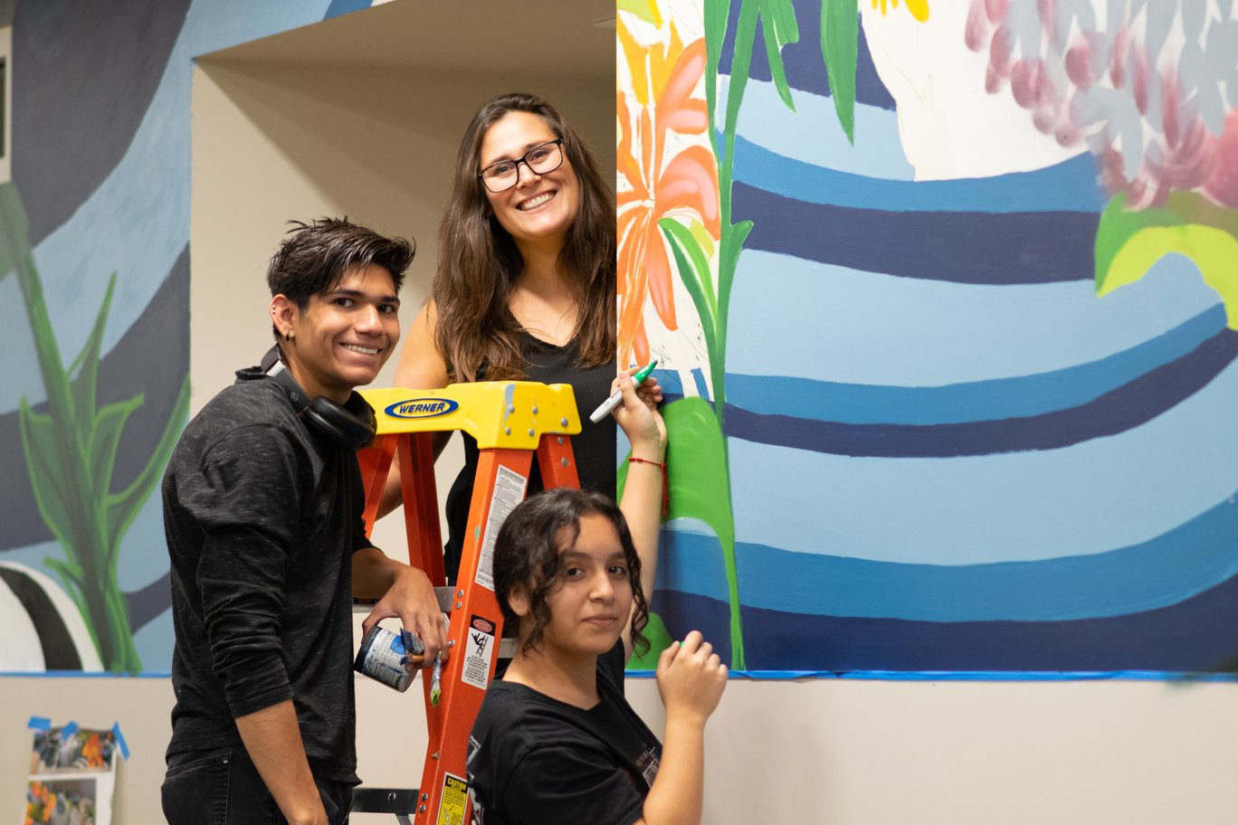 DSST: Conservatory Green High School art students' mural leaves lasting ...